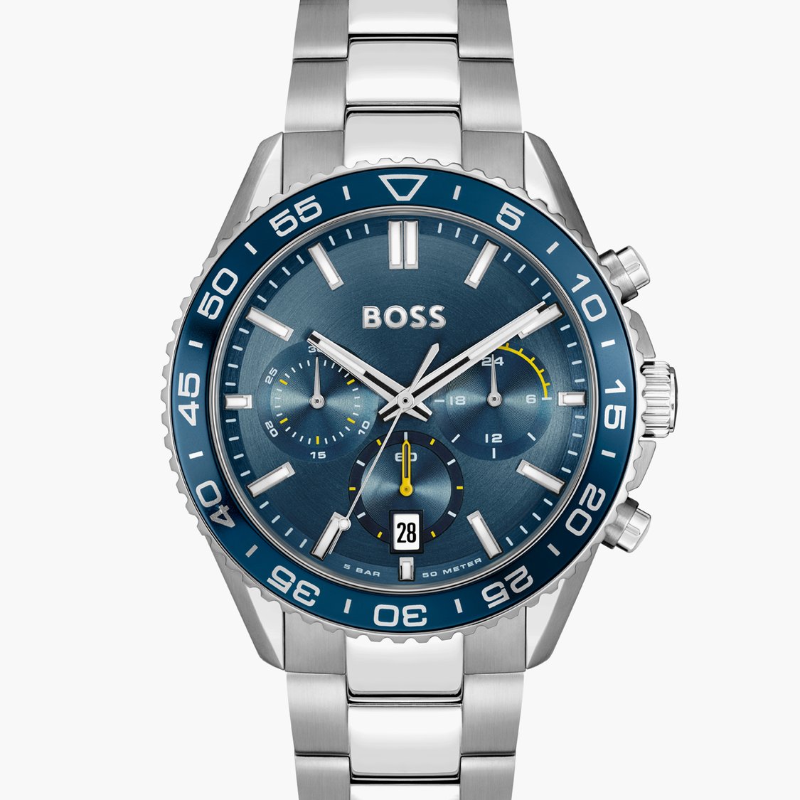 HUGO BOSS Runner Men Chronograph Wrist Watch - 1514143