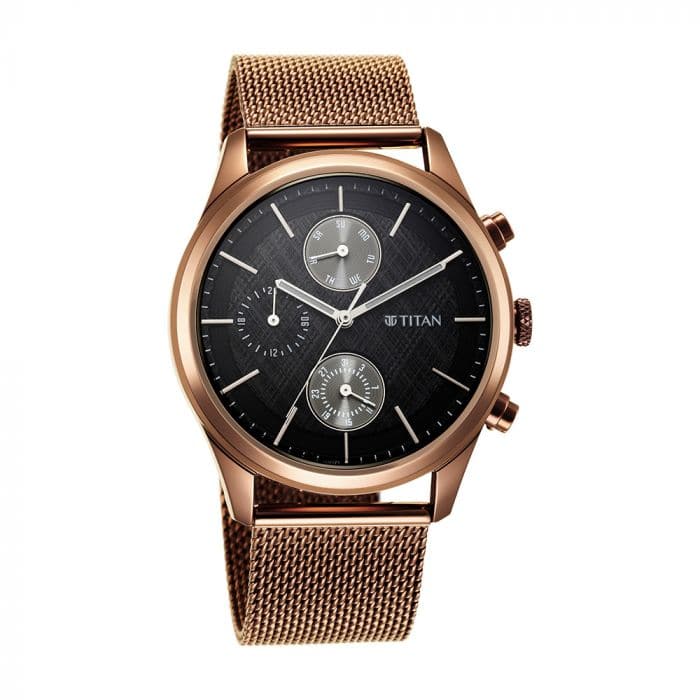 Titan 1805Qm05 Neo Splash Analog Watch For Men