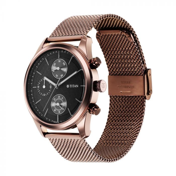 Titan 1805Qm05 Neo Splash Analog Watch For Men