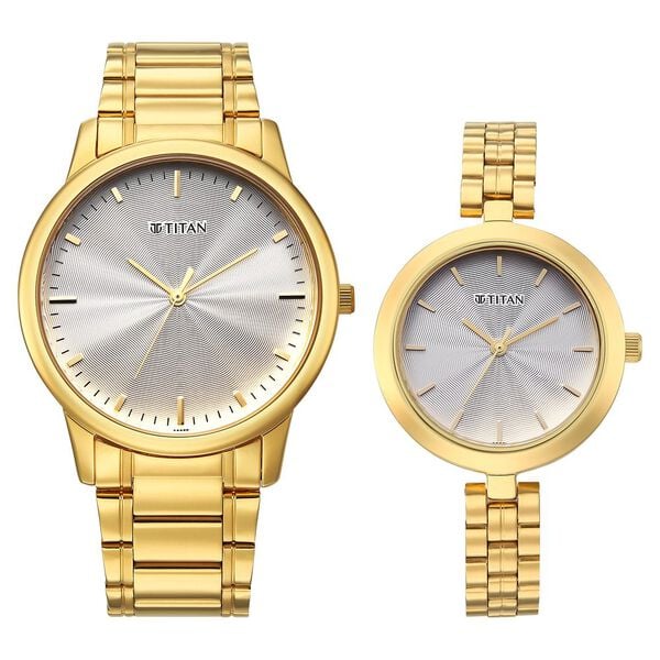 Titan 19692969YM01 Bandhan Eternal Pair Watch for Couples