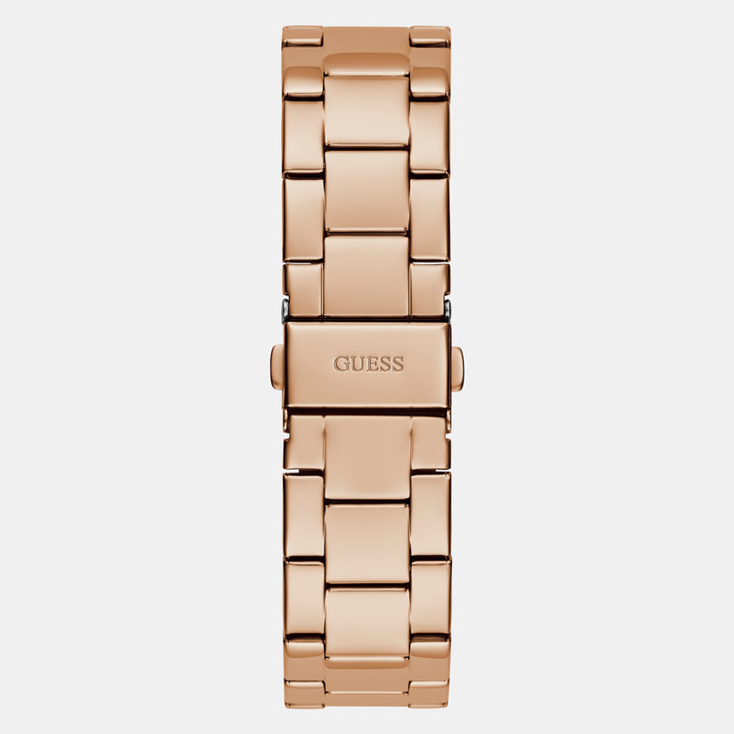 Female Brown Analog Stainless Steel Watch GW0607L3