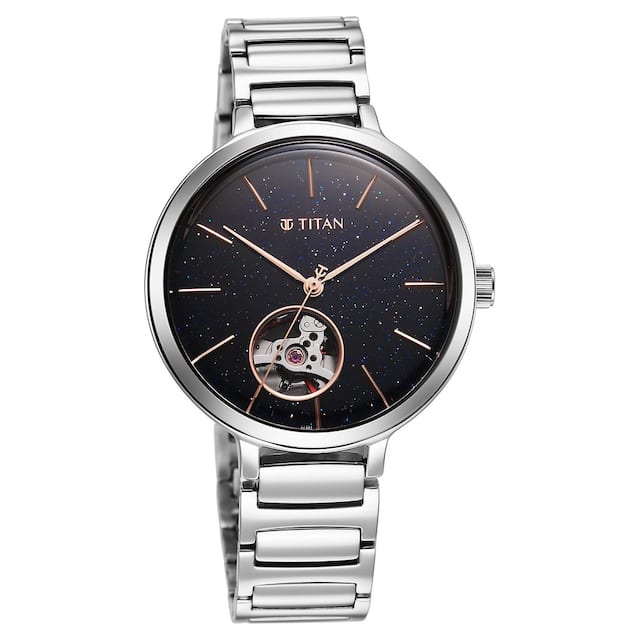 Aventurine Automatic Blue Dial Automatic Watch for Women 2675SM01