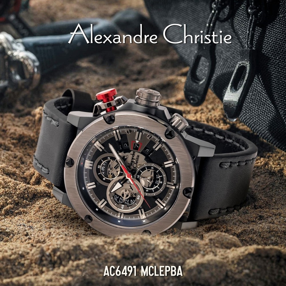 AC 6491 MCL Chronograph For Men – Matte Black