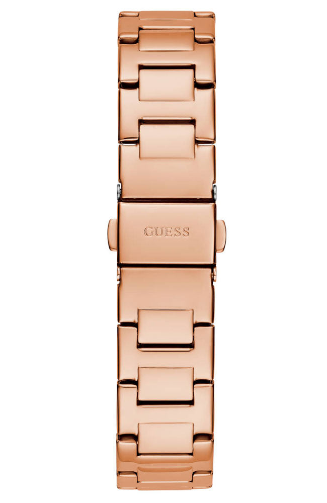 GUESS Female Rose Gold Analog Stainless Steel Watch GW0615L3