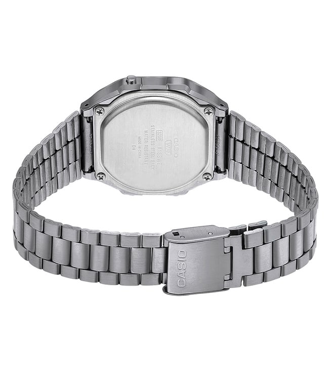 CASIO VINTAGE A168WERB-2ADF A168 Series Chronograph Unisex Watch