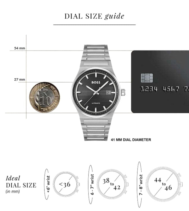 BOSS 1514117 Candor Automatic Watch for Men