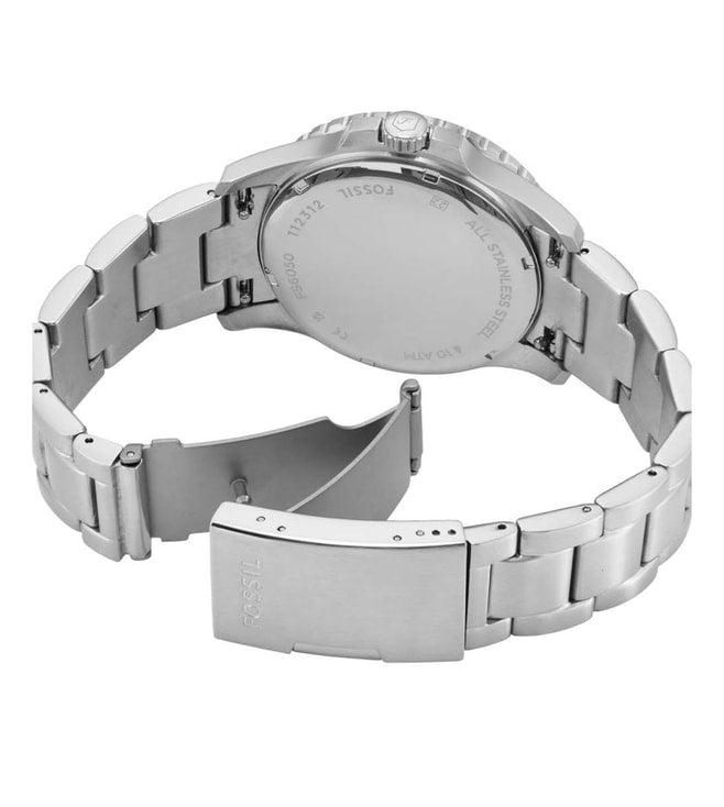 FOSSIL FS6050 Blue Dive Analog Watch for Men