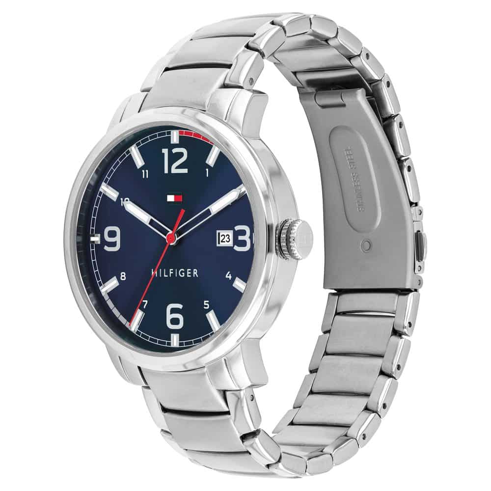 Tommy Hilfiger Analog Blue Dial Watch for Men NCTH1791754W
