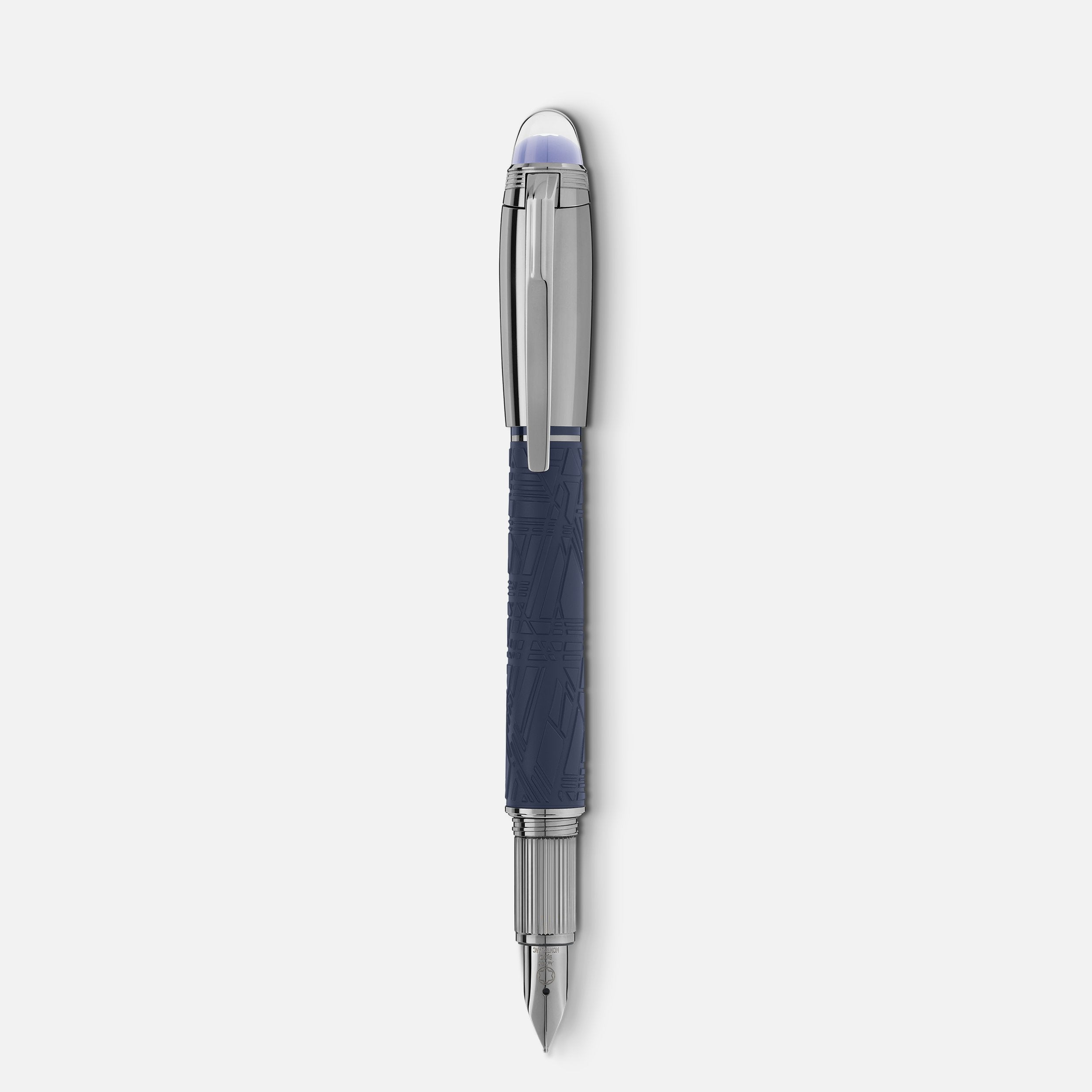 STARWALKER SPACE BLUE DOUÉ FOUNTAIN PEN (F)-MB130214