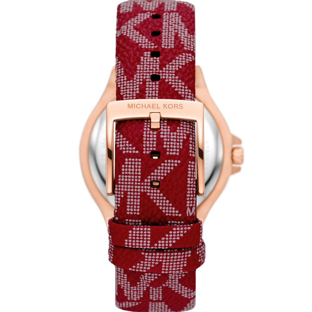 Michael Kors Mens 37 mm Lennox White Dial Synthetic Analog Watch - MK7