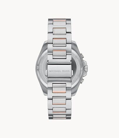 Michael Kors Brecken Chronograph Two-Tone Stainless Steel Watch MK9065