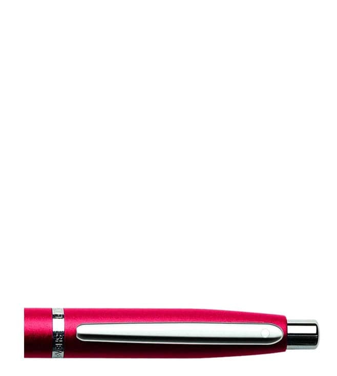 SHEAFFER VFM Ballpoint Pen - Red with Nickel Plated Trim