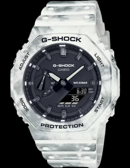 Casio G-Shock White Frozen Forest - Men'S Watch G1192