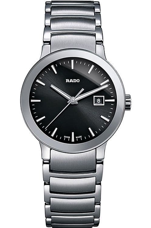 Rado Centrix Quartz Men'S Black Dial Watch